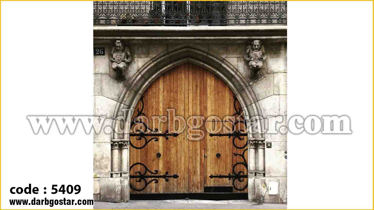 درب تلفیقی پارکینگ کد درب 5409 - درب پارکینگ